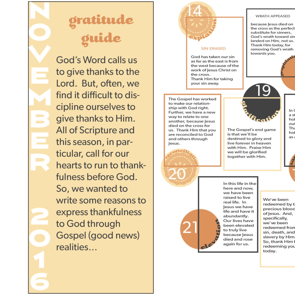 gratitude - From One Degree to Another